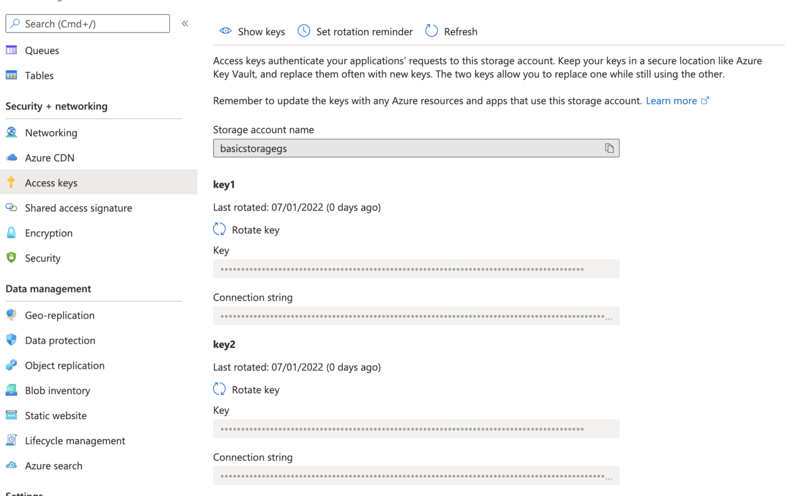 Securing Storage Accounts | Gillian Stravers