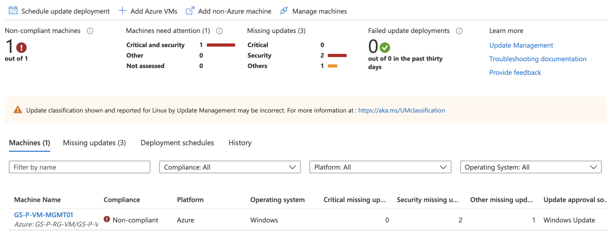 Getting started with Azure Update Management | Gillian Stravers