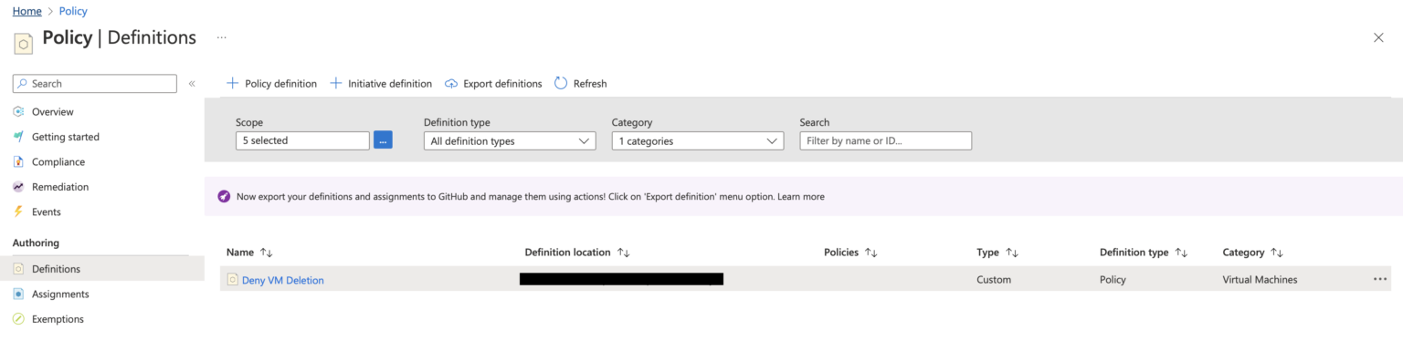 Prevent deletion of resources with Azure Policy | Gillian Stravers